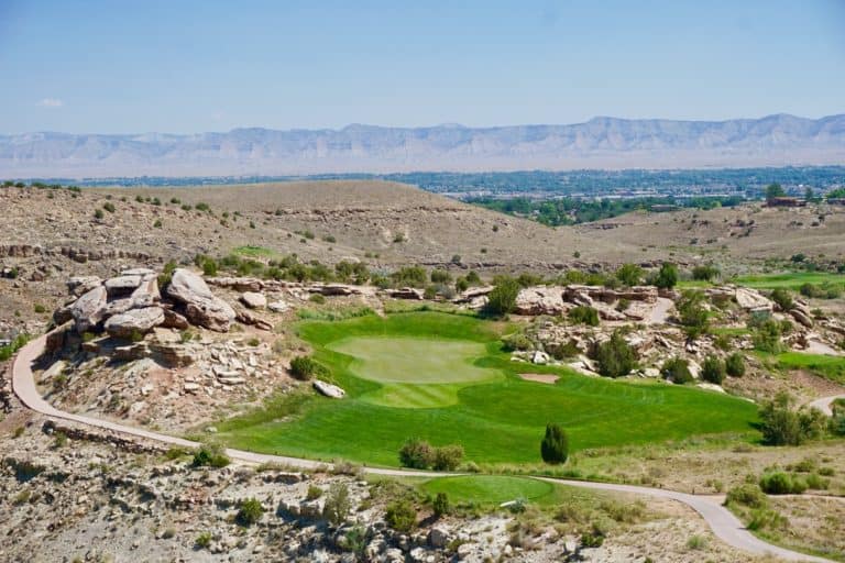 "Wow Golf" At The Golf Club at Redlands Mesa, Grand Junction, Colorado