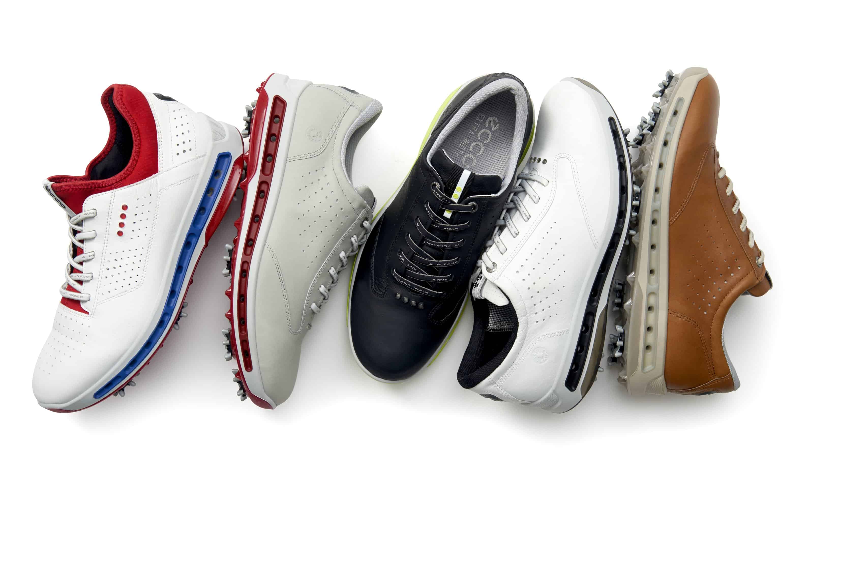 A Golf Shoe with a Built-In Air Conditioning System