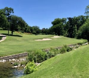 Stevens Park Golf Course; Dallas, Texas: Ricochet Par Save