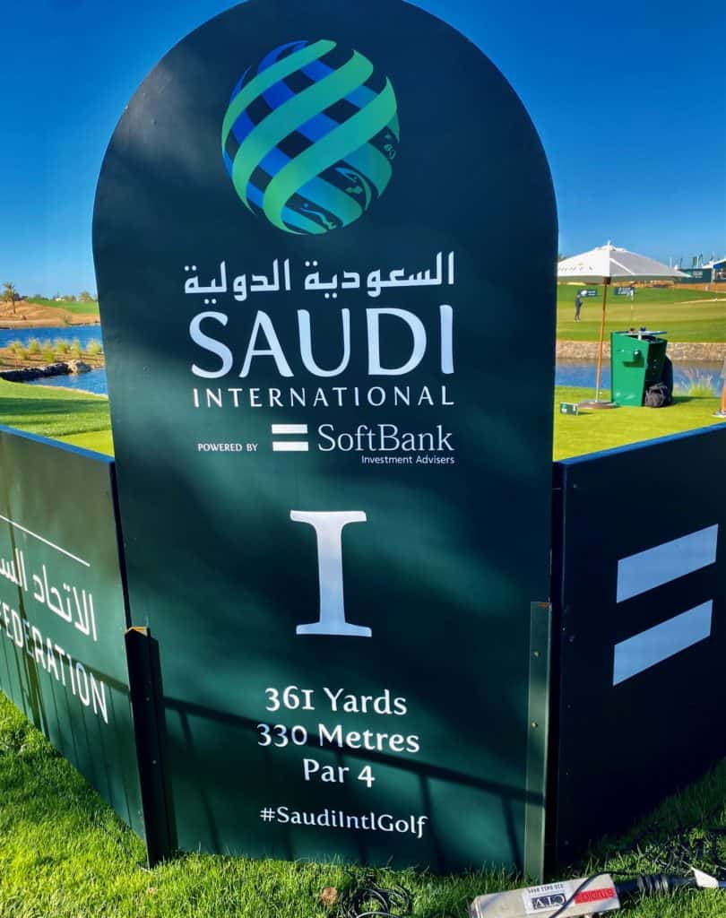 Saudi International: "Sign, Sign Everywhere a Sign..."